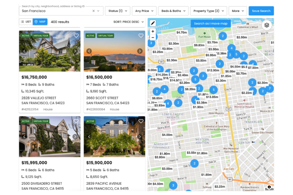 Property Search - MetroListPRO IDX Products