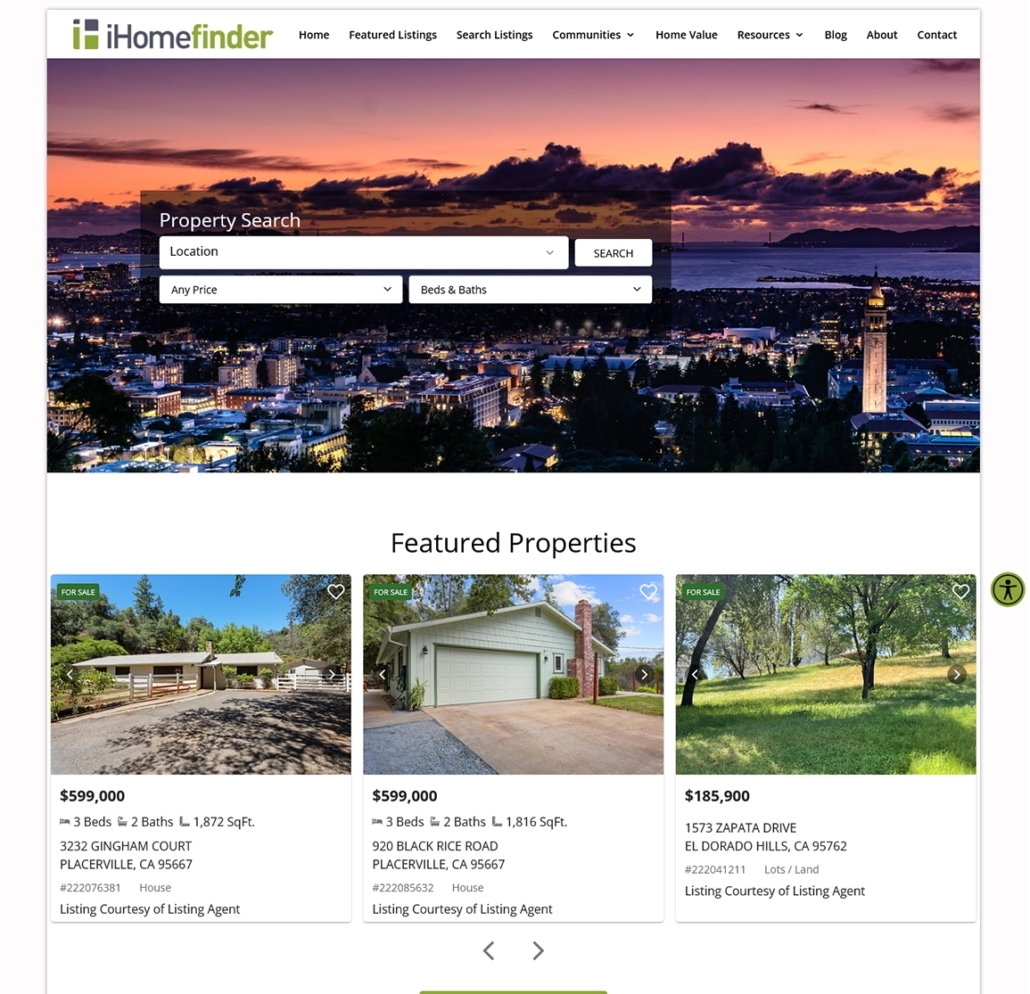 Real Estate Websites - MetroListPRO IDX Products